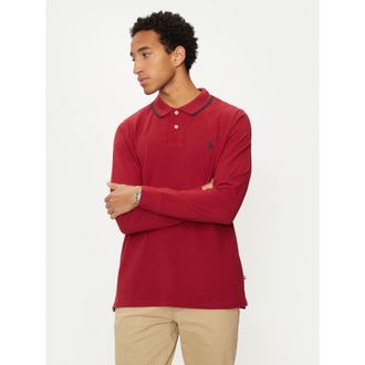 U.S.Polo Association Poloshirt MUP2255 Rot Regular Fit