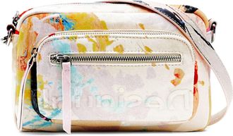 Desigual Womens Bag_MANCHAS_Cambridge MINI 1001 RAW, White