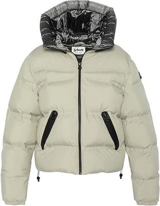 Schott NYC BRITTANYW Jacket, Stone, M Femme