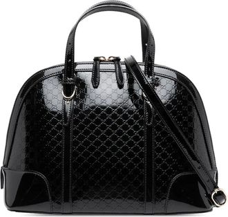 Gucci sac à bandoulière Microguccissima Nice (2000-2015) - Noir