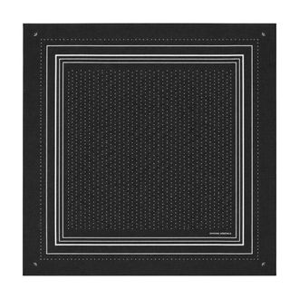 Officine G&eacute;n&eacute;rale Wool Polka-Dot Scarf - Black