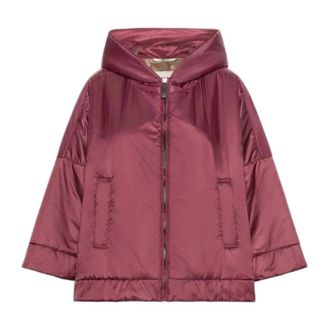 Max Mara MTC Fiore Imbottito Corto - - Jackets - Damen - Rot - M