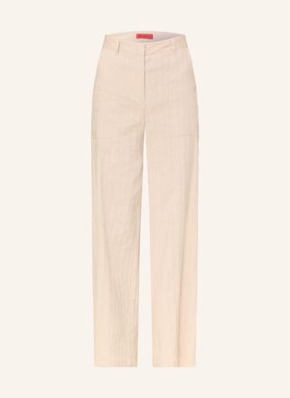 Max & Co. Max & Co. Hose Cogiurato Mit Leinen beige