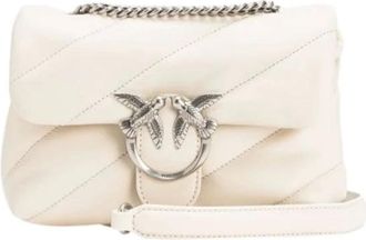Pinko Pinko, Femme, Sacs, Blanc, Taille: ONE Size Love Mini Puff