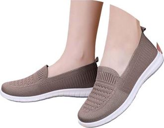 Generic Chaussures pour femme - En maille - Respirantes - Pour les loisirs, la marche, le fitness, les infirmi&egrave;res - Chaussures de sport - Mocassins - Chaussu