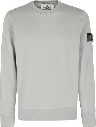 Stone Island Homme, Sweatshirts et sweats &agrave; capuche, Gris, Taille: XL SweaT-shirt Basic