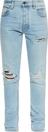 Amiri Homme, Jeans, Bleu, Taille: W30 Crochet Leather Mx1 Jeans