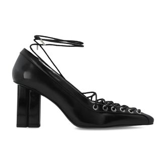 Ganni Lace Up Butterfly High Pump - - Shoes - Damen - Schwarzk - 41 EU