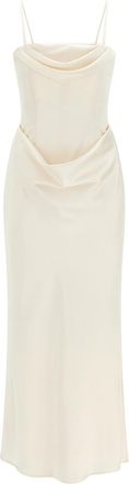Rotate Maxi Robe - Blanc
