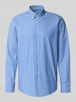 Christian Berg Regular Fit Business-Hemd mit Button-Down-Kragen