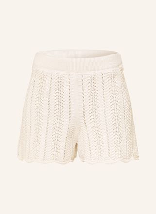 HUGO BOSS Strickshorts Forde weiss