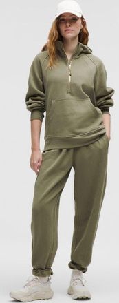 lululemon Jogging Scuba Oversized taille mi-haute Standard pour Femmes - Vert - Taille 3XS
