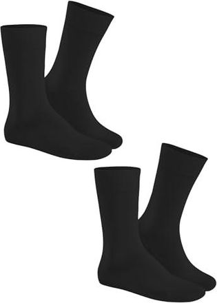Hudson Chaussettes - Lot de 2 - Homme - Noir - 43