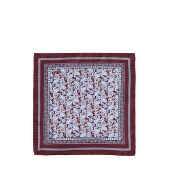 Eton Carr&eacute; de soie &agrave; motif