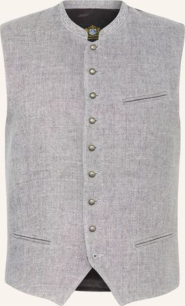 Hammerschmid Hammerschmid Trachtenweste Franz Slim Fit grau