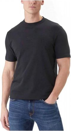 Karl Lagerfeld Homme, Tops, Bleu, Taille: M T-Shirt ras du cou