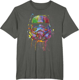 Star Wars Paint Splats Helmet T-Shirt