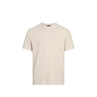 Eden Park T-shirt &agrave; col rond en coton et lin