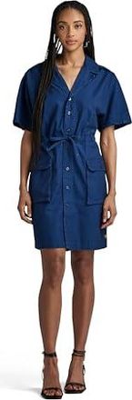 G-Star G-Star Femme Robe Soft Utility, Bleu (rinsed D24348-D309-082), XS
