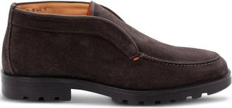 Santoni Homme, Chaussures, Gris, Taille: 40 EU Mocassins Chukka en daim