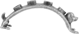 DOITOOL Toyvian Kreativer Dackel Weinflaschen Ausgießer Halter aus Zinklegierung Stabiler Flaschenverschluss Organizer Multifunktionaler Weinverschluss Aufbew