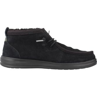 Hey Dude Warm gef&uuml;tterte Schn&uuml;rstiefel - - Shoes - Herren - Schwarzk - 44 EU