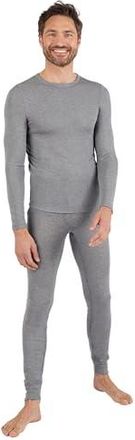 Damart Caleçon Long Ouvert Thermolactyl Sensitive, 2 statures Homme Gris Taille L (94-101)