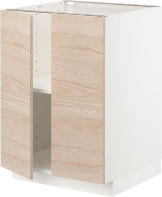 IKEA METOD Unterschrank m Böden/2Türen