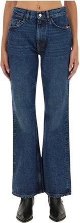 Amish Femme, Jeans, Bleu, Taille: W29 Jean &Eacute;vas&eacute; en Denim