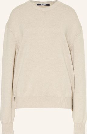 Jacquemus Jacquemus Pullover La Maille Moulin Mit Merinowolle beige