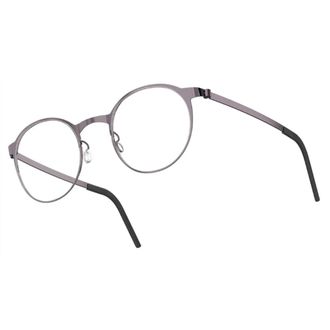 Lindbergh unisex, Accessoires, Gris, Taille: 50 MM Strip Titanium 9571 Optical Frame