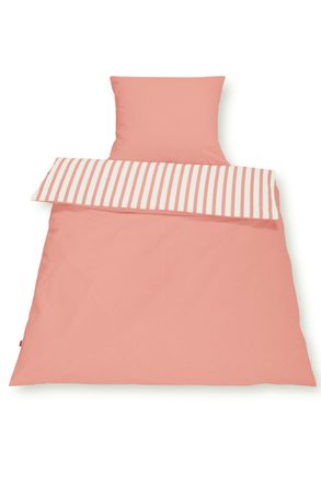 Setex Baumwoll-Wendebettw&auml;sche, Bezug f&uuml;r Bettdecke im Set mit Kissenbezug, 100 % Baumwolle, 2-teiliges Bettw&auml;sche-Set