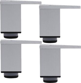 Generic Möbelfüße, Möbelstützbein aus Metall, dreieckiges Schrankbein, Sofabeine aus Eisen, DIY-Ersatzbettbein, Kommodenbein, Schrankfüße, Tragkraft 1000 kg, 