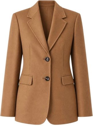 Max Mara Blazer droit - Femme - Vestes - Brun - Taille: 38 FR