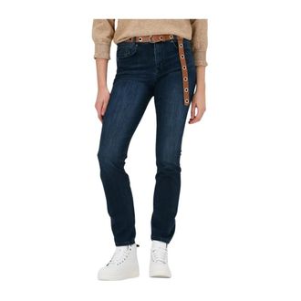 Minus Straight Leg Malena Jeans Dunkelblau - - Jeans - Damen - Blau - XS