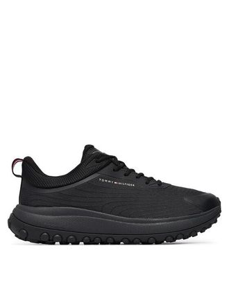 Tommy Hilfiger Sneakers The Canyon X M Knit Runner FM0FM06067 Schwarz