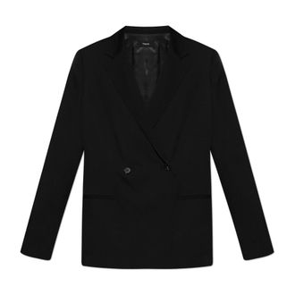Theory Doppelreihiger Blazer - - Jackets - Damen - Schwarzk - M