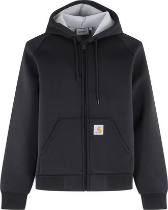 Carhartt Work in Progress Homme, Sweatshirts et sweats &agrave; capuche, Noir, Taille: L Car-Lux Hooded Jacket