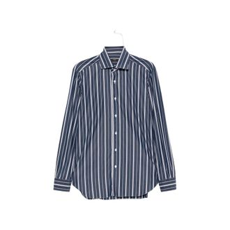 Barba Vertical-stripe Shirt