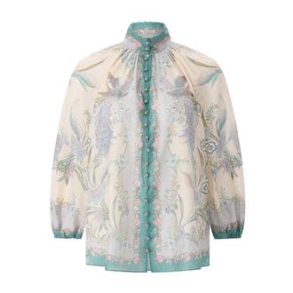 Zimmermann Damen, Blusen & Hemden, Mehrfarbig, XLGr&ouml;&szlig;e