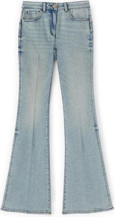 Motivi Femme, Jeans, Bleu, Taille: 34 FR Jean &Eacute;vas&eacute; Push-up Taille Haute