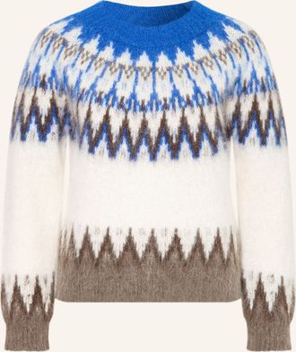 Darling Harbour Darling Harbour Pullover Mit Alpaka weiss