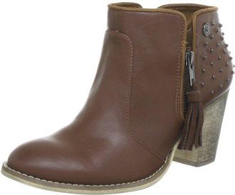 s.Oliver Casual, Bottes et Bottines Cowboy Femme - Marron - Braun (Muscat Antic 340), 36 EU