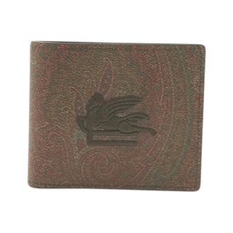 Etro Paisley Wallet - - Accessories - Herren - Braun - ONE SIZE