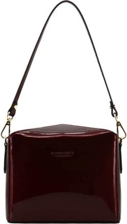 Pourchet Femme, Sacs, Rouge, Taille: ONE Size Cassetta Shoulder Bag