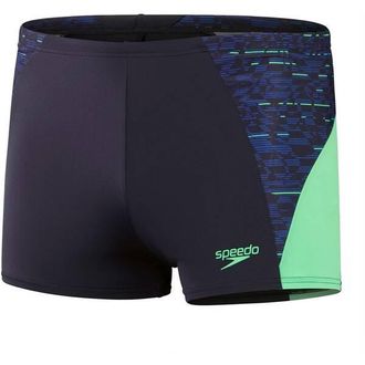 Speedo Badehose END+ SPL ASHT V2 AM NAVY/GREEN