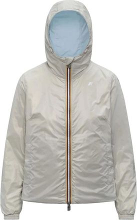 K-Way Femme, Vestes, Beige, Taille: 44 FR Lil 2.0 Plus.2 Double Jacket