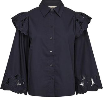 Mos Mosh MOS Mosh, Femme, Blouses et Chemises, Bleu, Taille: 40 FR Chemises