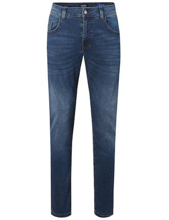 Pioneer Authentic Jeans Herren Jeans Rando | M&auml;nner Hose | Regular Fit | Blue Denim/Washed Washed | Blue/Black Used Whisker 6805 | 34W - 38L