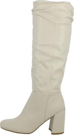 Steve Madden Femme, Chaussures, Blanc, Taille: 35 1/2 EU Heeled Bottes